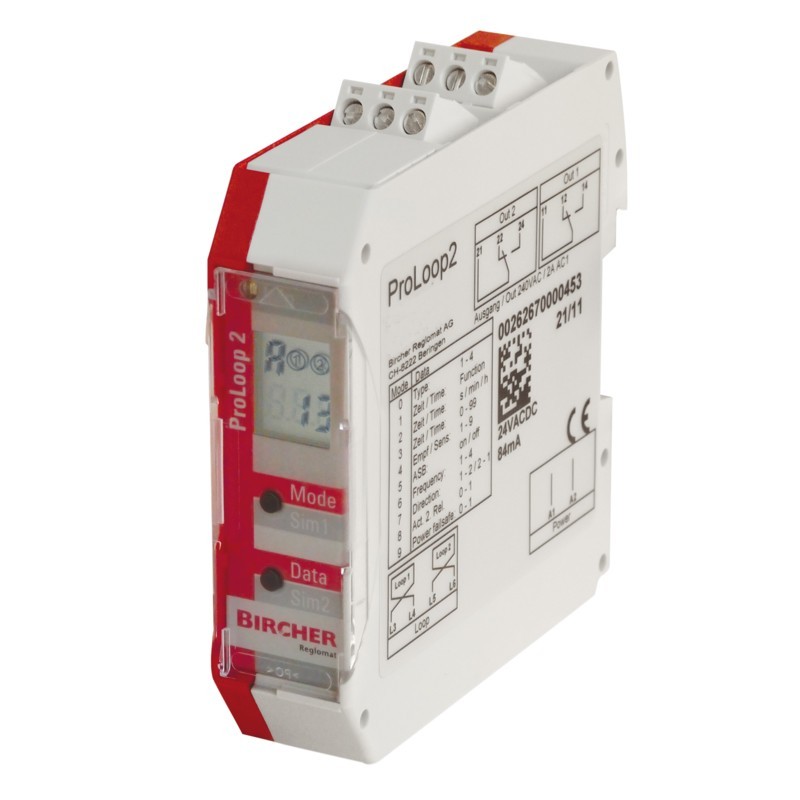 Pro Loop 2.2, Détecteur 2 boucles avec 2 sortie relais 230V AC